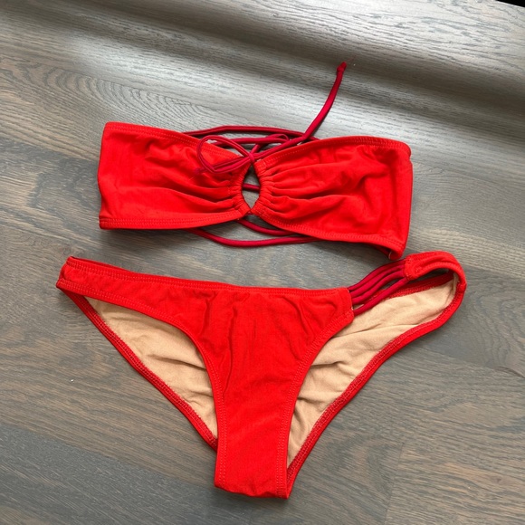 Tyler Rose Swimwear | Swim | Tyler Rose Swim Red Bikini | Poshmark